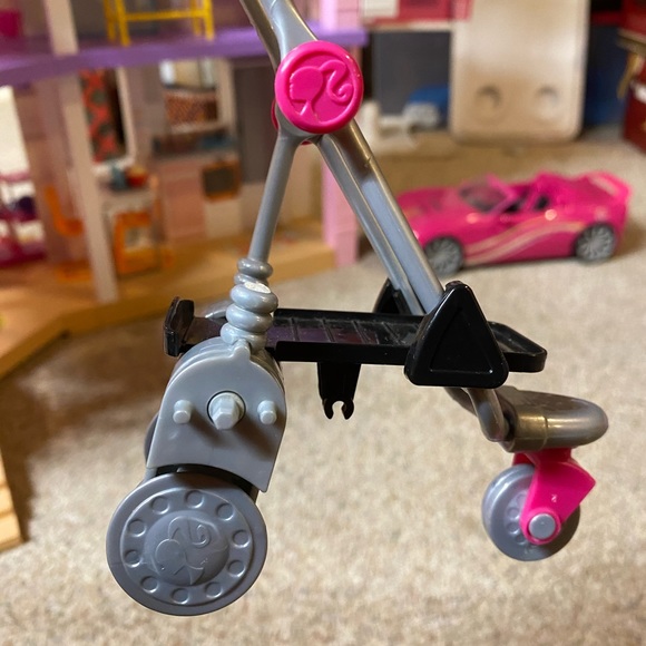 Barbie | Toys | Vintage Barbie Strollin Pups Dog Stroller Mattel Pet ...